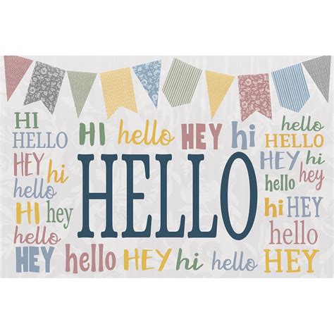 Classroom Cottage Hello Postcards By Teacher Created Resources 30 Count