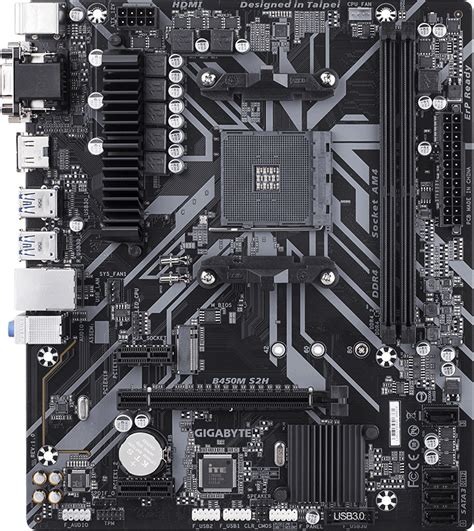 Плата Gigabyte B450M S2H - Te4h
