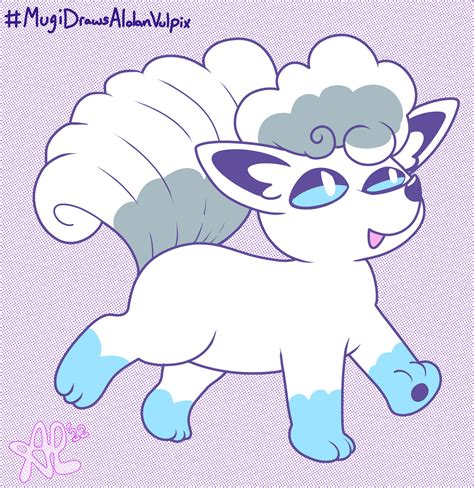 Alolan Vulpix August 2022 By Axel Lazuli On Deviantart