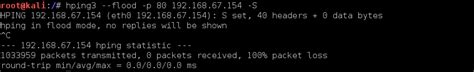Tcp Flood And Ip Spoofing Tutorial Hping3 With Effective Tricks