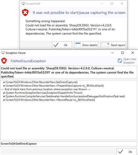 Could Not Load Sharpdxdxgi · Issue 598 · Nickemanarinscreento · Github