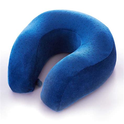 U Shaped Memory Foam Travel Pillow For Neck For Tr Grandado