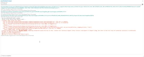solved issues with publishing and overwriting web layers esri