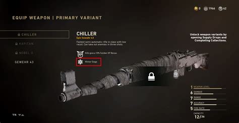 Primary Weapon Variants In Call Of Duty Wwii