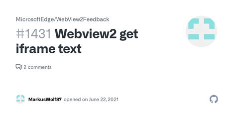 Webview Get Iframe Text Issue Microsoftedge Webview Feedback Github