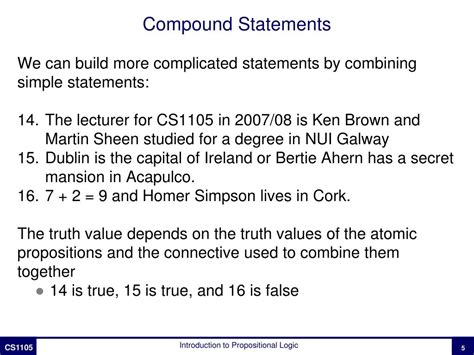 Ppt Introduction To Propositional Logic Powerpoint Presentation Free Download Id 2718252