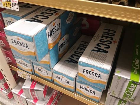 Fresca 12 Can Packs W New Look Rtofizzornottofizz