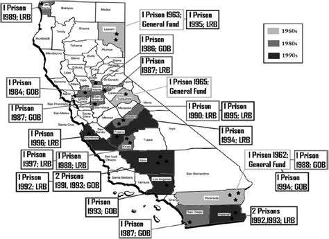 Cdcr Prison Map