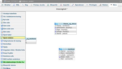 Mysql Fremmednøgler