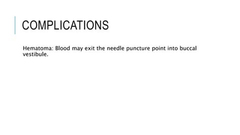 Mandibular Nerve Blocks Pptx