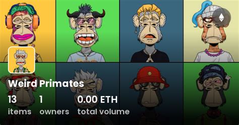 Weird Primates Collection Opensea