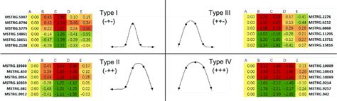 Schematic Of Gene Expression Patterns The Log Fold Change Of Gene Download Scientific