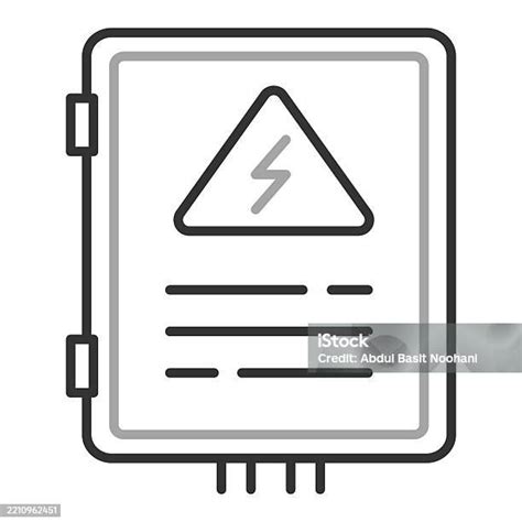전기 유지 보수 아이콘입니다 회로 상자 전원 시스템 및 안전 아이콘 벡터에 대한 스톡 벡터 아트 및 기타 이미지 벡터 분전반 아이콘 Istock