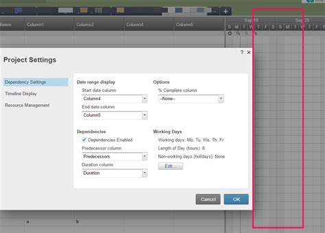 Gantt Chart How To Color Weekends Grey Smartsheet Community