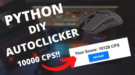 How To Make A DIY Autoclicker In Python UPTO CPS YouTube