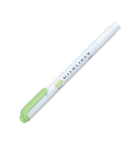 제브라 형광펜 마일드라이너 그린 티몬