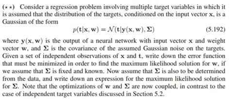 Consider A Regression Problem Involving Multiple