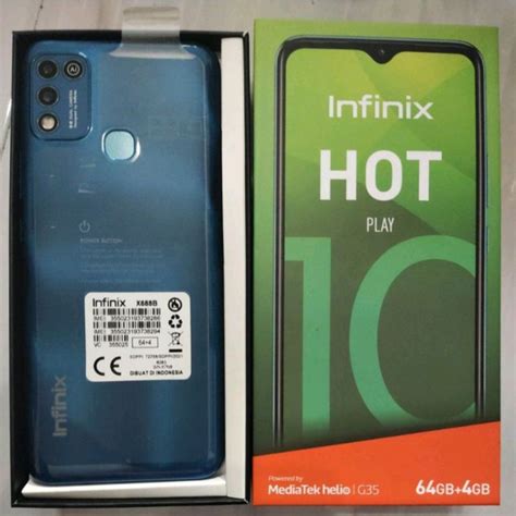 Jual Infinix Hot Play Ram Gb Ram Gb Ram Gb Second Shopee Indonesia