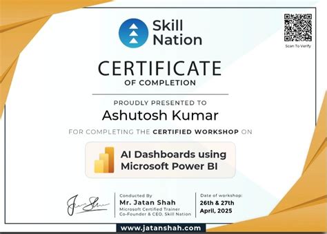Powerbi Aidashboards Skilldevelopment Dataanalytics Ashutosh Kumar