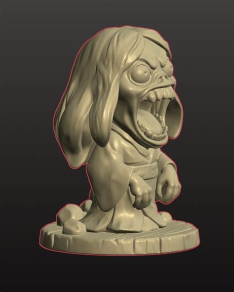 👹 Isa Onna・ Obj File For 3d Printing・cults