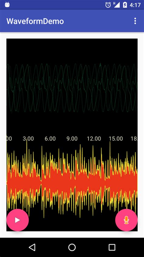 Record Replay And Visualize Raw Audio Data In Android By New Venture