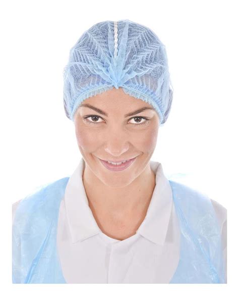 Mob Cap Blue Metal Detectable Pack Of 100 From Aspli Safety