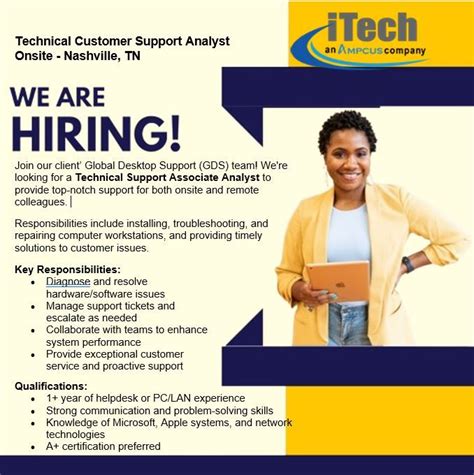 Technicalsupport Customerservice Helpdesk Itjobs Nashvillejobs