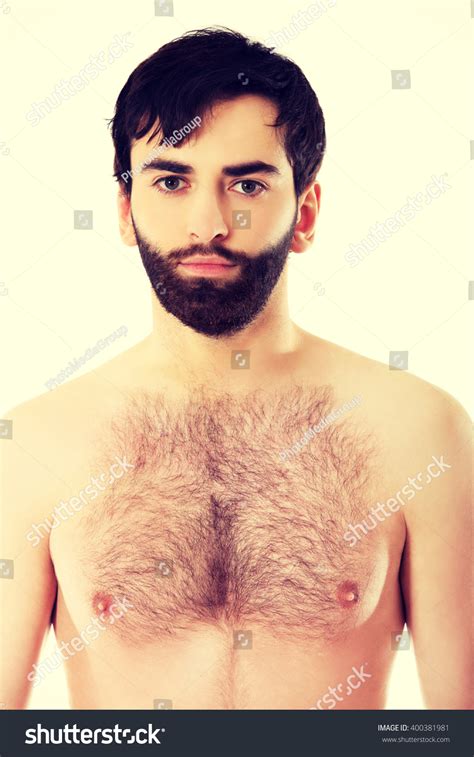 Smiling Shirtless Man Stock Photo Shutterstock