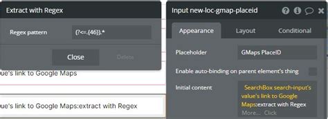 regex results in unwanted characters need help bubble forum