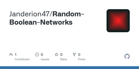 Github Janderion47random Boolean Networks