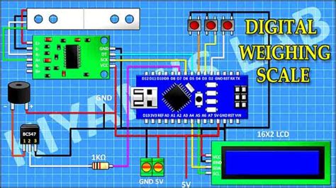 how to make digital weighing scale using arduino tronicspro