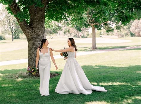 Custom Anne Barge Wedding Dress In Denver Colorado Wedding