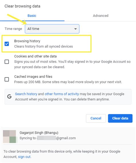How To Enable Chrome Auto Delete History After Closing Otechworld
