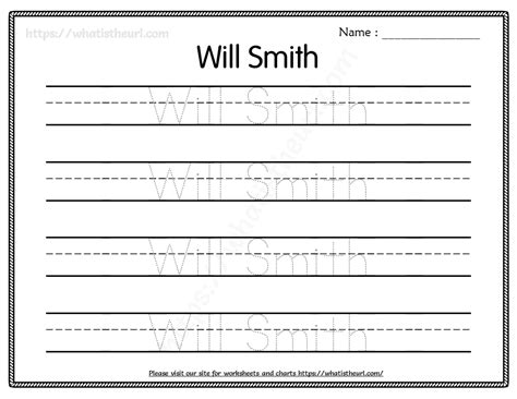 Personalized Name Tracing Worksheets Dot To Dot Name Tracing Website Name Tracing Generator