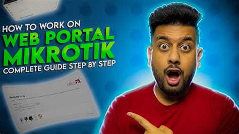 How To Configure Mikrotik Using Webfig Mikrotik Series Youtube