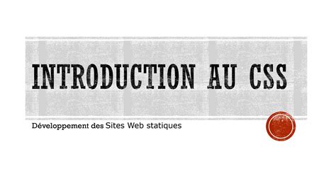 SOLUTION Introduction Du Css Studypool