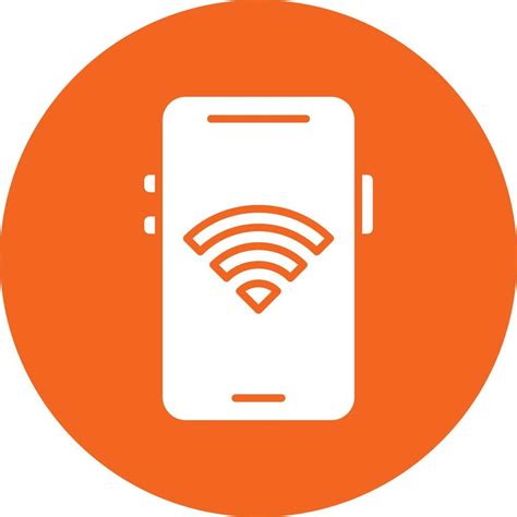Mobile Wifi Icon Style Vector Art At Vecteezy
