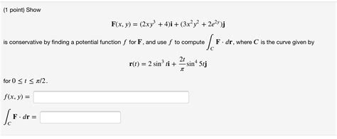 Solved Point Consider The Vector Field F X Y Z Z Chegg