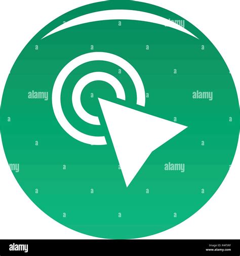 Cursor Click Element Icon Simple Illustration Of Cursor Click Element