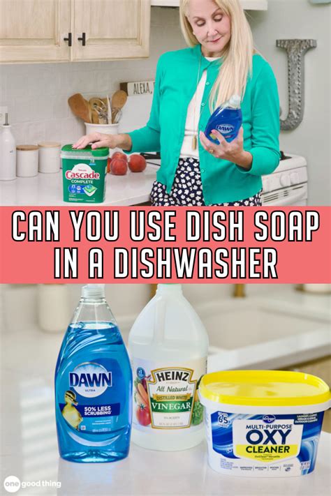 Can You Use Dish Soap In A Dishwasher