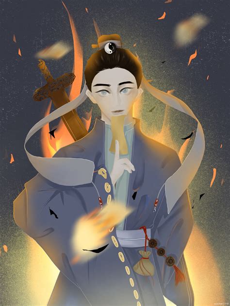 道士风格插画设计作品 设计人才灵活用工 设计dna