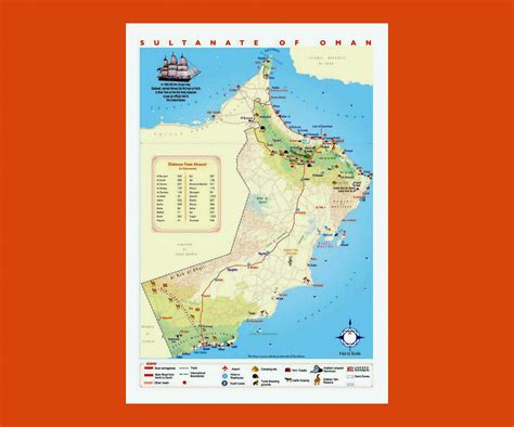 Maps Of Oman Collection Of Maps Of Oman Maps Of Asia  Map