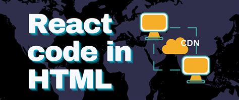 Write React Code With Cdn In Html 🌐 Dev Community