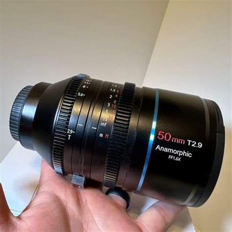 Sirui 50mm T2 9 Anamorphic Ff1 6x Sony E Mount Sirui Gearfocus
