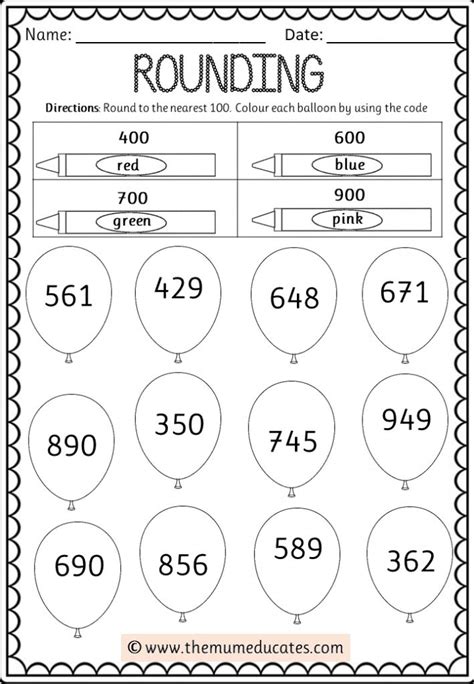 Rounding Numbers Free Worksheets Rules And Posters The Mum Educates Rounding Numbers
