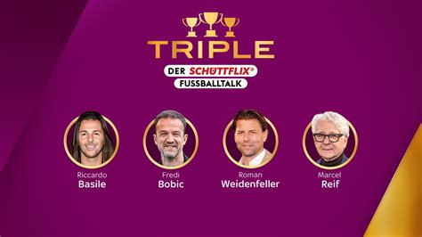 Triple Der Schüttflix Fußballtalk Zu Gast Marcel Reif Fußball