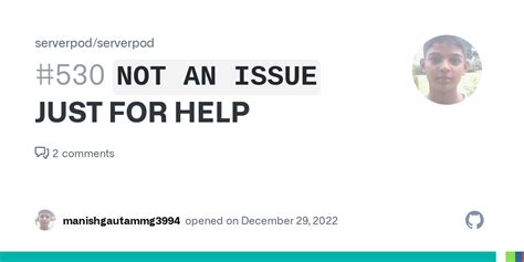 ```not an issue ``` just for help · issue 530 · serverpod serverpod · github