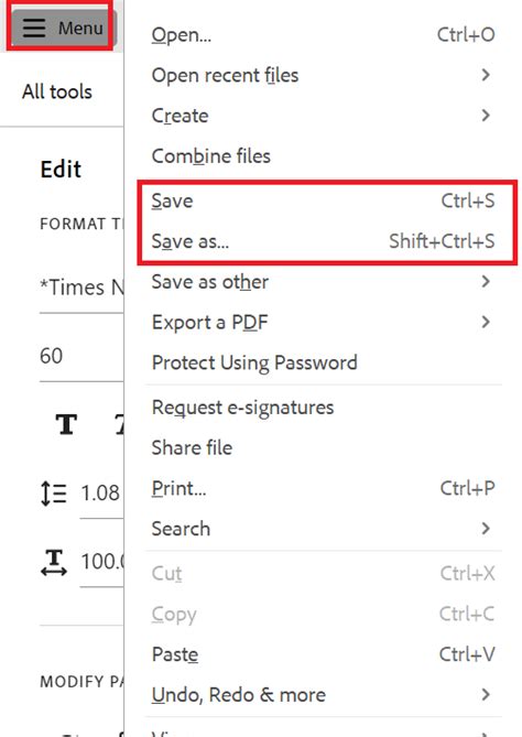 Solved Save As Button Gone Adobe Product Community 14093597