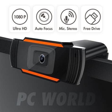 Webcam Full Hd 1080p Usb 20 With Universal Holder Cool Mania