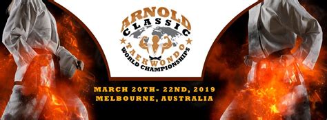 Arnold Classic Tkd World Champs Itf Taekwon Do